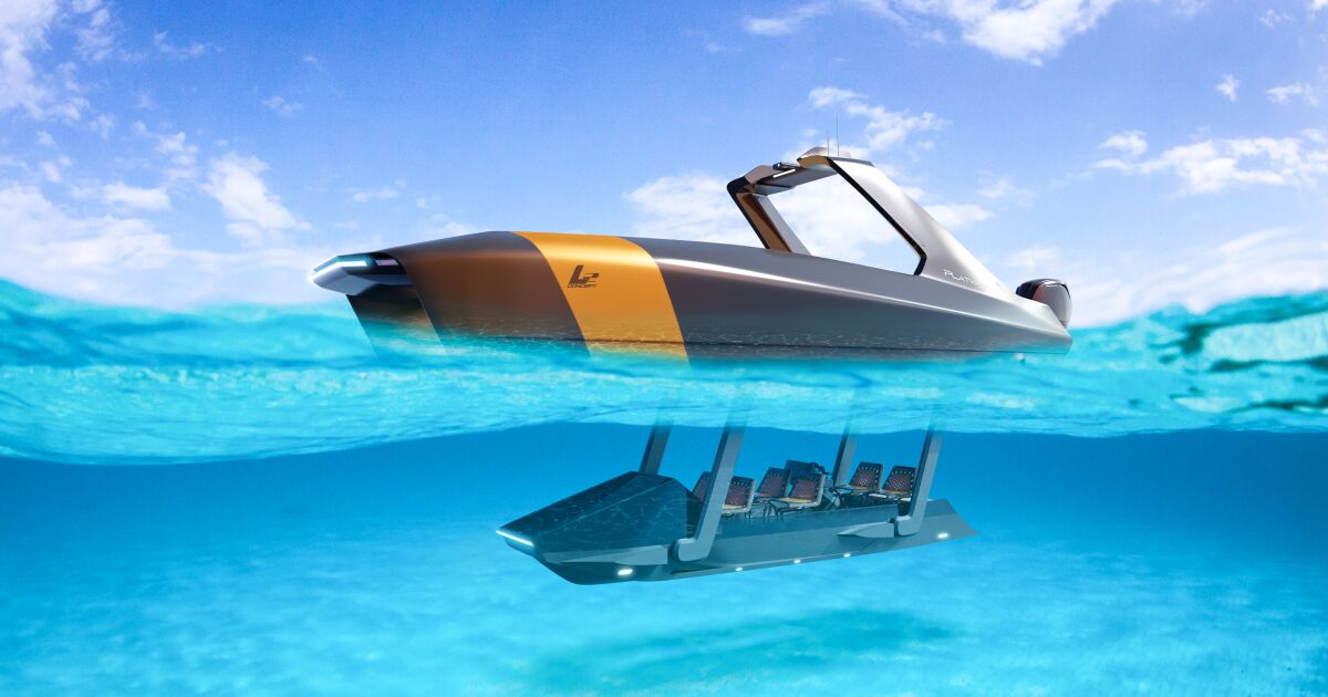 Semi-submersible e-boat makes zero-emission marine ecotourism splash ...