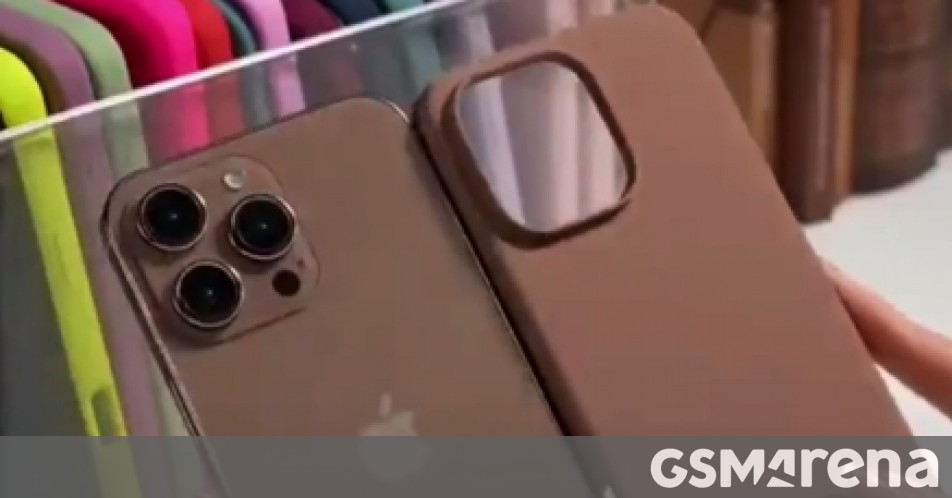 Apple iPhone 16 Pro Max in Desert Titanium hands-on video appears ...