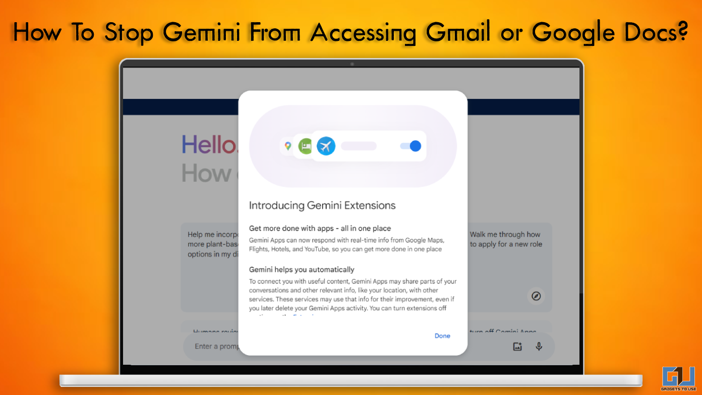 2 Ways to Stop Gemini From Accessing Your Gmail or Google Drive Docs ...