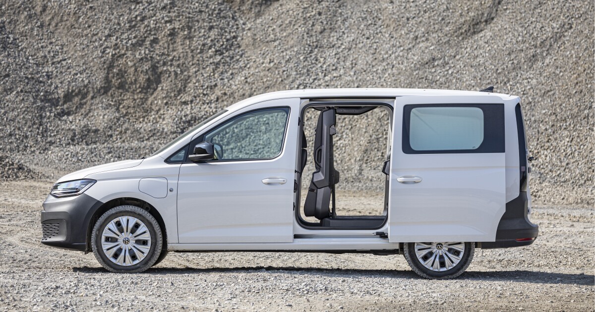 VW's new tiny transformer van flips on a dime from MPV to cargo hauler ...