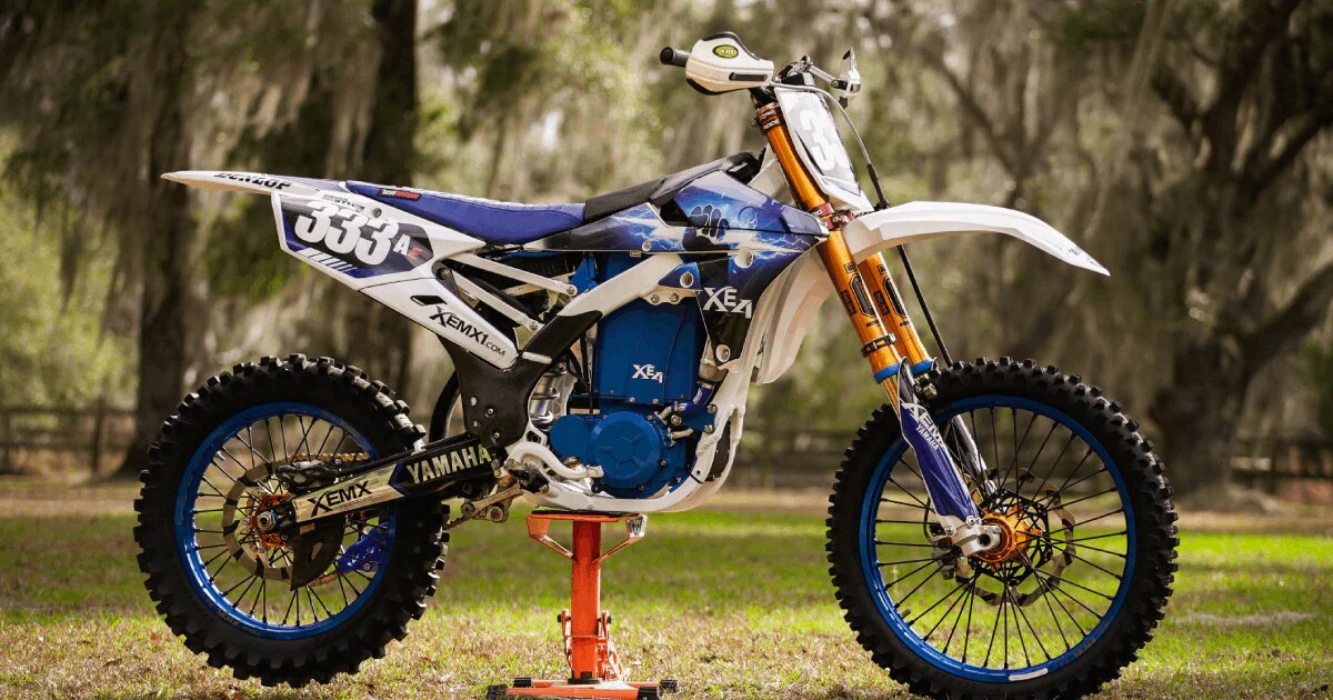 Hot-rodded electric Yamaha set to take the motocross world by storm ...