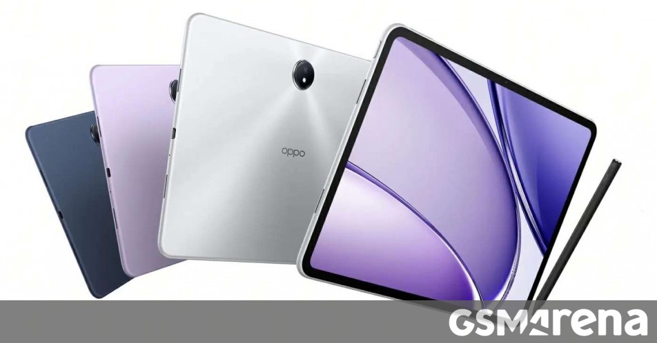 Thin-and-light Oppo Pad 3 is here with 144Hz display, Dimensity 8350 ...