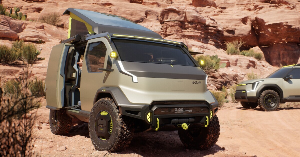 Kia's tiny pod camper battles Toyota for modular micro-RV supremacy ...