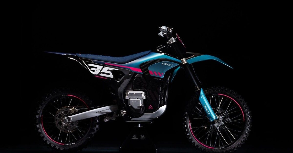 CFMoto's electric motocross set to bring an e-dirt bike revolution ...