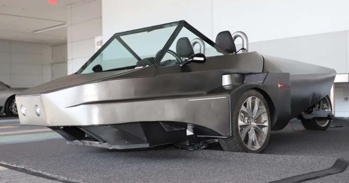 Radical three-wheeler puts the engine to the back and the power to the ...