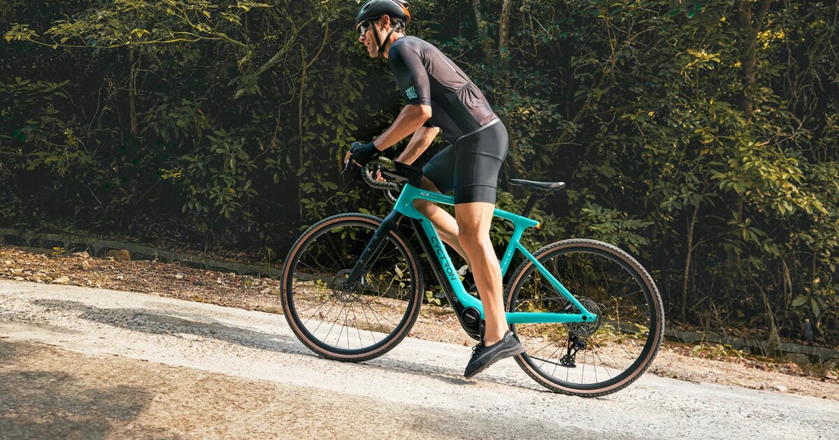Loaded carbon fiber gravel ebike offers lights, camera and action ...