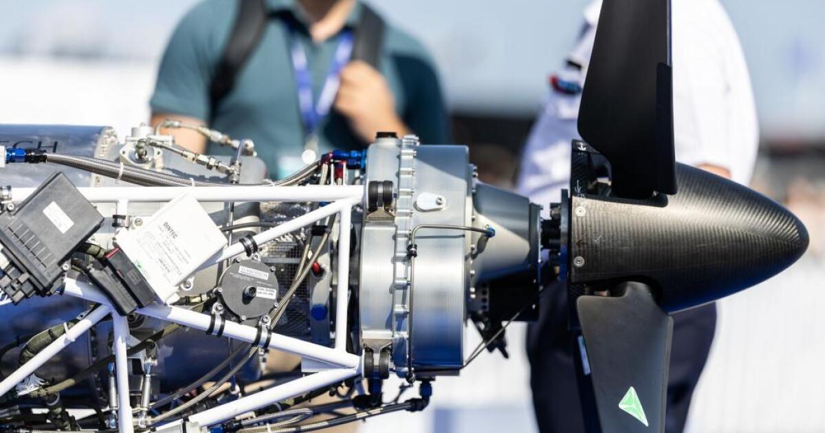 Liquid hydrogen used to power a turbine for light aviation - Kowatek ...