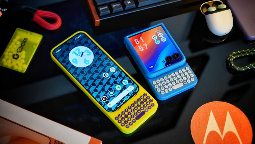 Clicks launches physical keyboards for Google Pixel, Motorola Razr and ...