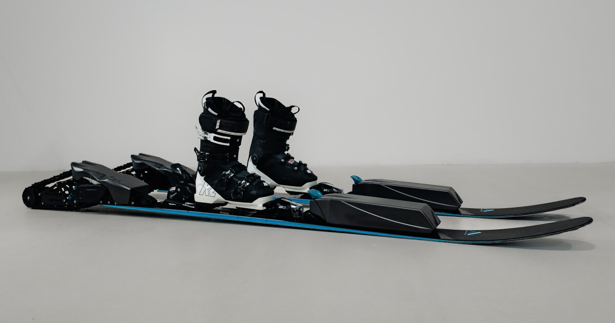 Sassy skis sport motorized treads for an electric boost - Kowatek Solar LTD