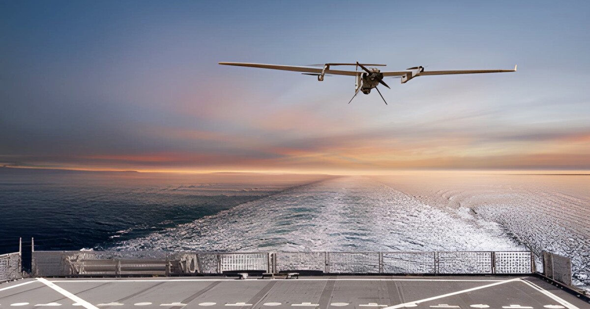 Multi-fuel military drone can spy, jam, and strike from the sea ...
