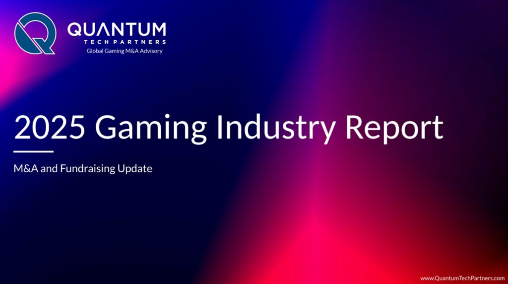 Gaming M&A dipped in 2024 but fundraising doubled | Quantum Tech ...