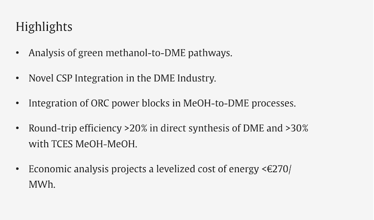 Published at Chemical Engineering Journal – Methanol to dimethyl ether ...